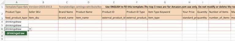 Creating Amazon Product Parent Child Variations with a Flat File